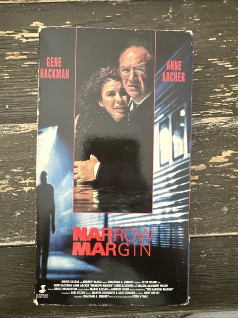 NARROW MARGIN [VHS Tape] [1990] Gene Hackman Vintage Video Tape £6.67 ...