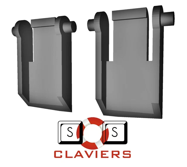 LOGITECH G11 KEYBOARD Spare Replacement Tilt Leg Stall Foot Feet Set ...