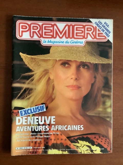 MAGAZINE CINÉMA PREMIÈRE N°69 1982 Hanin Tron Annie Deneuve Noiret Adjani Piaf EUR 12,00 ...