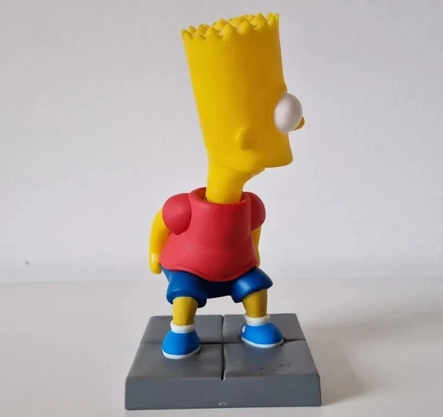 VINTAGE 1999 OFFICIAL Bart Simpson Bobble Head Nodder Knocker Car ...