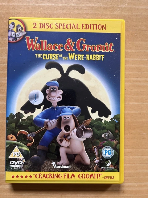 WALLACE AND GROMIT The Curse Of The Were Rabbit 2 Disc Special Edition ...