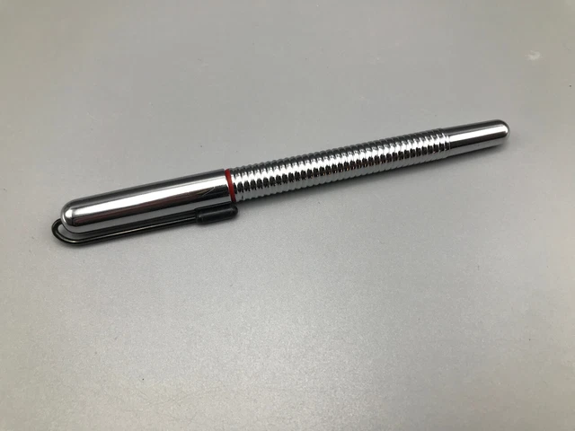 ÄLTERER FÜLLER ROTRING Mod. 900 Side Knock Röhrchenfüller Glanz Chrom ...