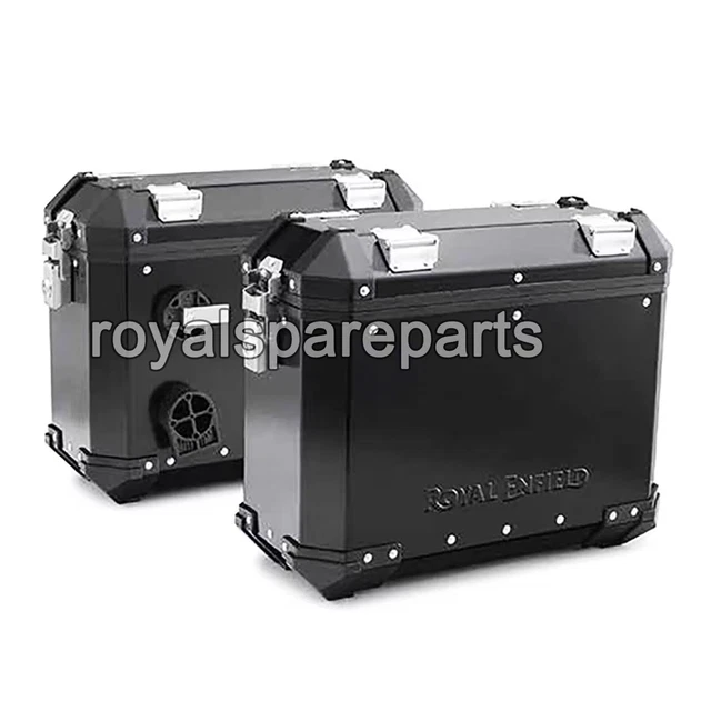 GENUINE ROYAL ENFIELD New Himalayan 450 "Black Panniers Box Pair" $891. ...