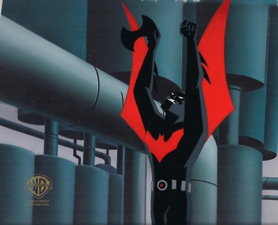 BRUCE TIMM RARE TAMARA & BATMAN BEYOND cel Mind Games BTAS WB COA £437. ...