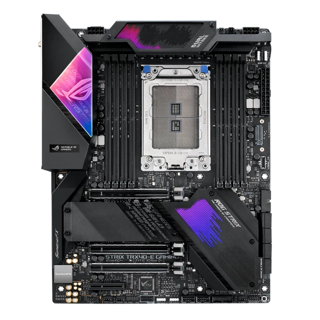ASUS ROG STRIX TRX40-E Gaming Motherboard AMD TRX40 Socket sTRX4 ATX ...