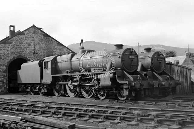 PHOTO BR BRITISH Railways Steam Locomotive Class 5MT 45361 at Kyle £1. ...