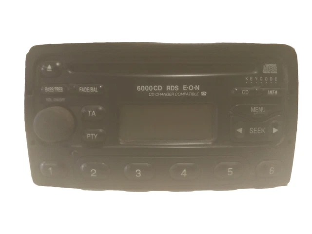 FORD 6000CD RADIO Stereo Cd Player Unit With Code Ys4F-18C815-Ad ...