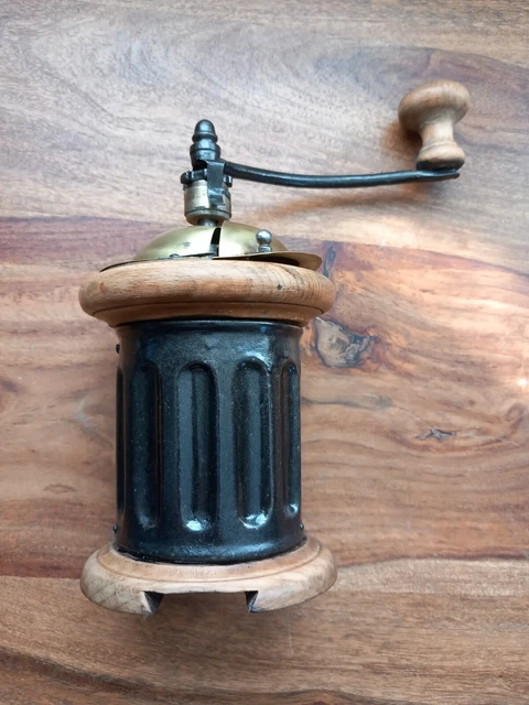 ANTIKE KAFFEEMÜHLE - Holz - Metall Peugeot Feres ca. 1900 EUR 129,00 - PicClick DE
