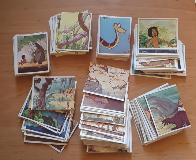 PANINI THE JUNGLE Book Walt Disney 1979 Stickers - 322 out of Full Set ...