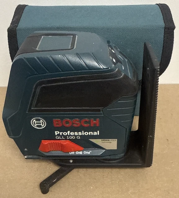 BOSCH PROFESSIONAL 100 ft. Green Self Leveling Line Laser Level GLL 100 ...