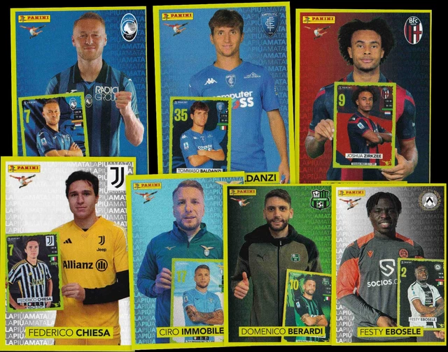 PANINI, CALCIATORI 2023-2024: serie di 7 figurine Calciatori Reloaded 1 ...