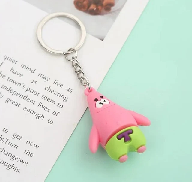 PATRICK STAR SEA Steers SpongeBob Keychain Key Anime Manga Cosplay £9. ...