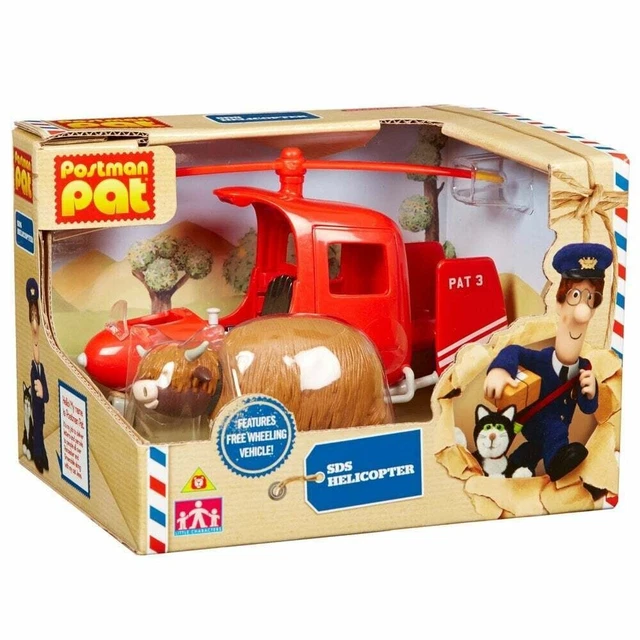 POSTMAN PAT SDS Helicopter Vehicle With Daisy Cow Figure RARE £16.49 ...