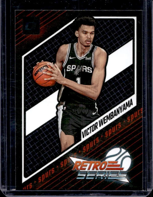 2023-24 PANINI DONRUSS Victor Wembanyama Retro Series Rookie RC #1 ...