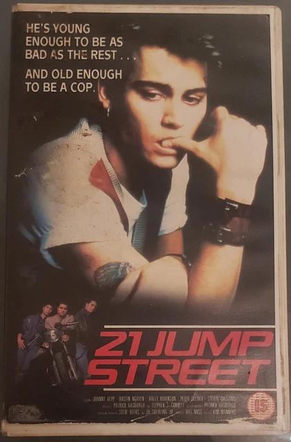 21 JUMP STREET EIV 1st Release Big Box Ex Rental VHS Pre/Post Cert ...