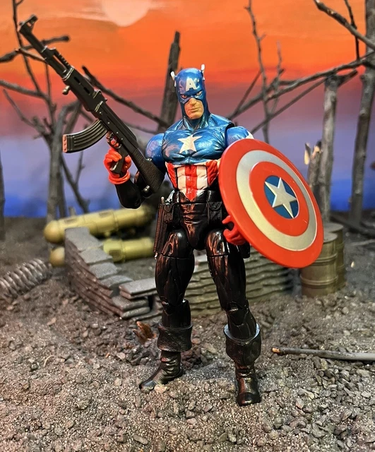 FIGURINE ARTICULÉE MARVEL Legends Bucky Cap Captain America 6 pouces ...