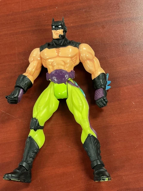 BATMAN KNIGHT FORCE Ninjas FIST FURY BATMAN 6.5" Action Figure Mattel ...