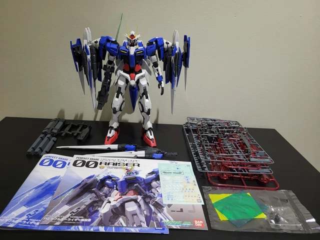 BANDAI GUNPLA PERFECT Grade 00 Raiser Gundam Built $190.00 - PicClick CA