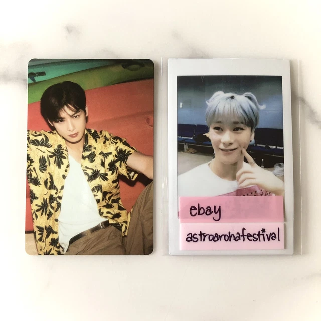 ASTRO CHA EUNWOO 2022 MAGAZINE Photo Book Official MD Trading Card ...