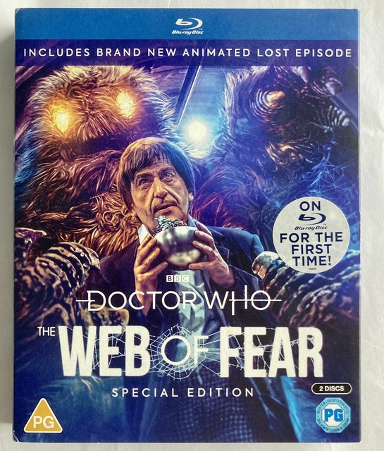 DOCTOR WHO THE Web Of Fear/Patrick Troughton/Yeti/Blu-Ray/Jamie ...