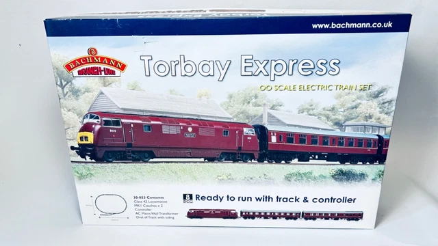 BACHMANN 30-053 OO Gauge Torbay Express Train Set - DCC Fitted - Non ...
