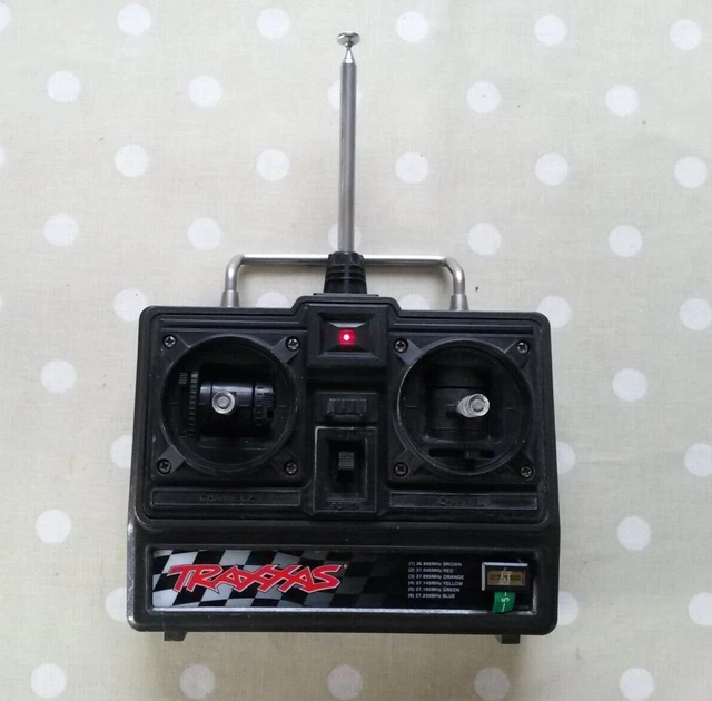 TRAXXAS MODEL 2001 27Mhz 2 Channel Transmitter Radio Control Car Traxas Vintage £9.95 - PicClick UK