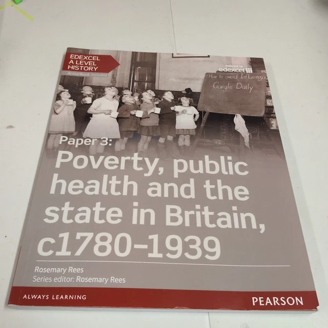 EDEXCEL A LEVEL History, Paper 3: Poverty, public £24.94 - PicClick UK