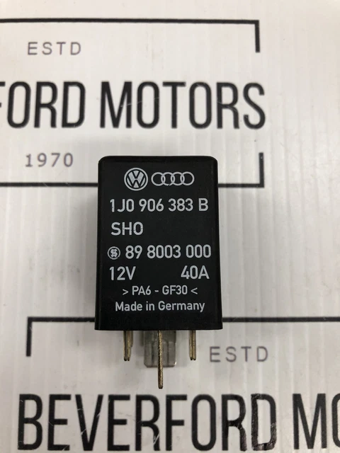 VW GOLF MK4 Fuel Pump Relay 7 Pin No 409 Relay 1J0906383B $18.50 ...