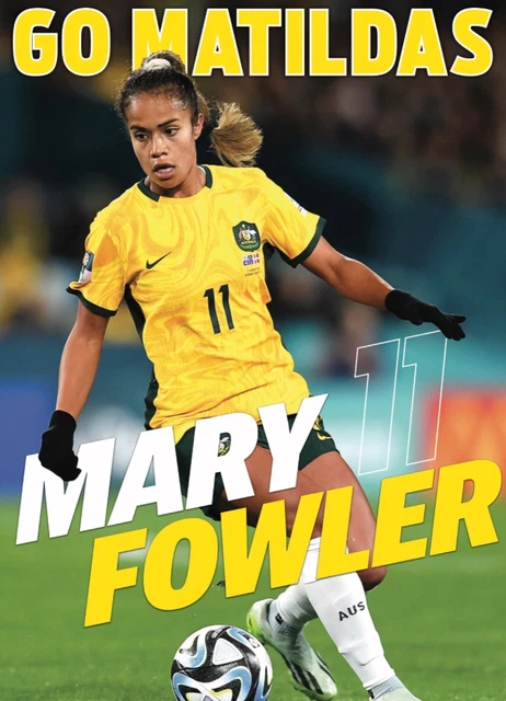 MATILDAS SOCCER FOOTBALL TEAM PLAYER POSTER,BIG 420mm,BARGAN,WORLD CUP ...