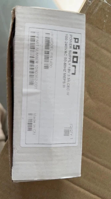 POWER SUPPLY 18V 3.3A VMT Vehicle Mount Computer Psion PS1400 P/N ...