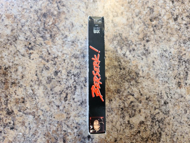BERSERK (VHS, 1967) - Horror VHS $9.99 - PicClick CA