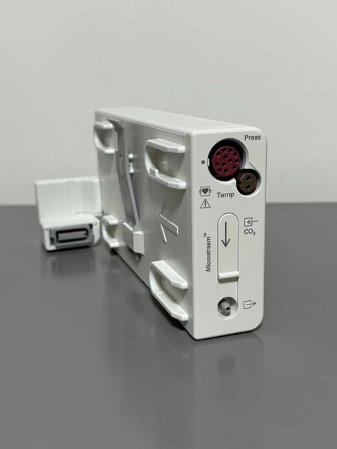 PHILIPS MODULE M3015A Microstream Co2 Module Patient Monitor Intellivue ...