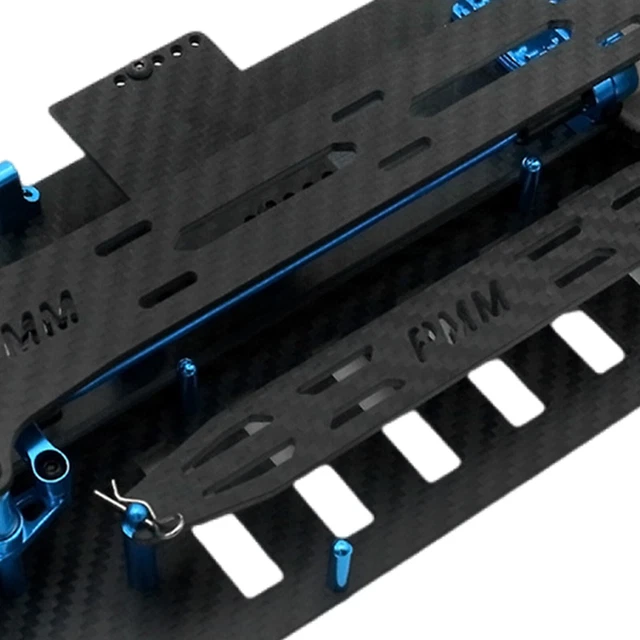 1/10 ALLOY UPGRADE RC Chassis For Tamiya TT02 Frame Kits Shaft Drive ...