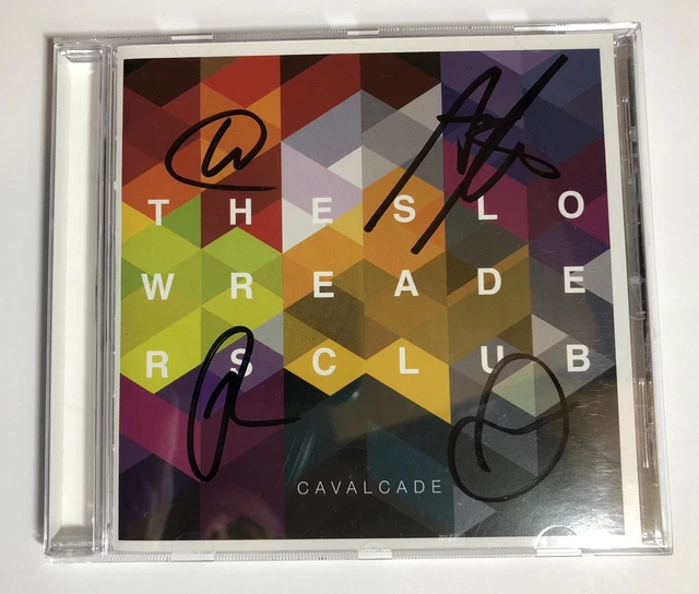RARE NEW SIGNED - THE SLOW READERS CLUB - CAVALCADE CD 2015 ALBUM Self ...