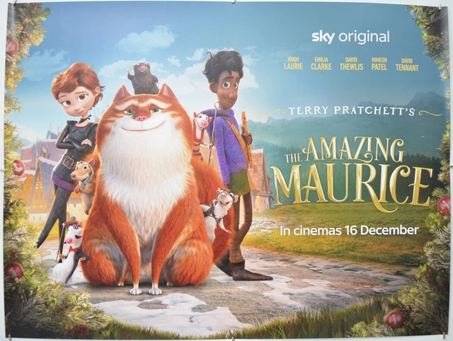 THE AMAZING MAURICE (2022) Original Cinema Quad Movie Poster - Hugh ...
