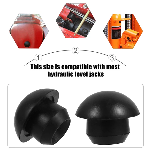 Hydraulic Oil Filler Plugs 25 Pack Hydraulic Jack Oil Plugs - Rubber ...