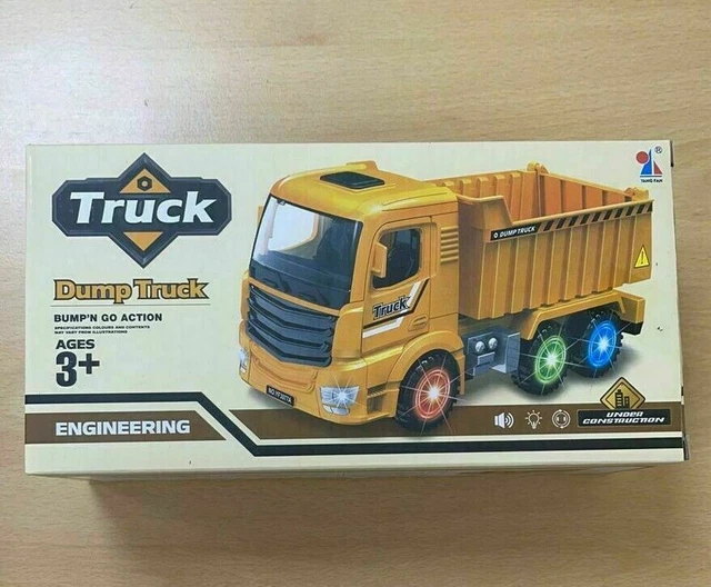 ENGINEERING DUMP TRUCK bump'n go action for age 3+ childs $16.02 - PicClick