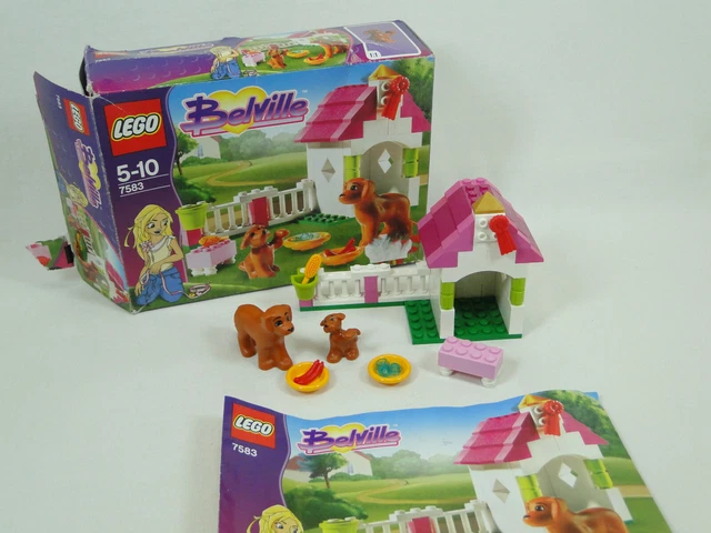 LEGO BELVILLE 7583 Dog Family Dog Cabin Complete with Instructions OBA ...