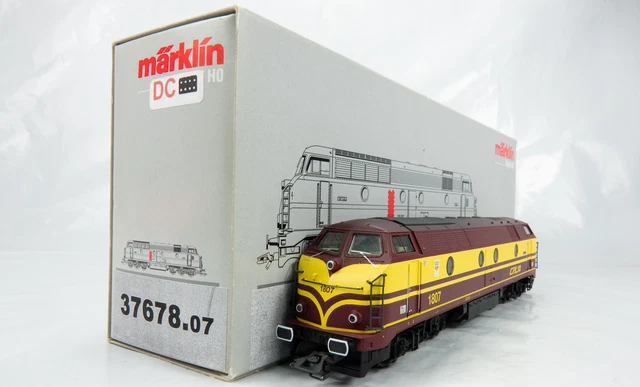 MÄRKLIN 37678.07 DIESELLOK Serie 1800 "Petange" der CFL DCC, Sehr guter ...