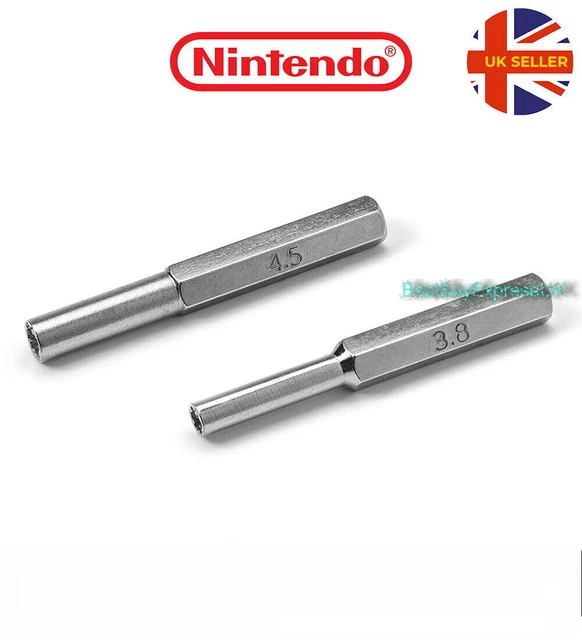NINTENDO GAMEBIT NGC SNES N64 NES MD Console Security Tool Bit 3.8mm 4 ...