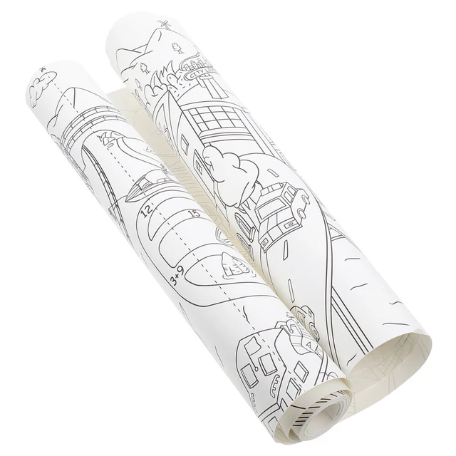 GIANT CITY THEMED Coloring Poster for Kids & Adults - 10M £19.28 ...