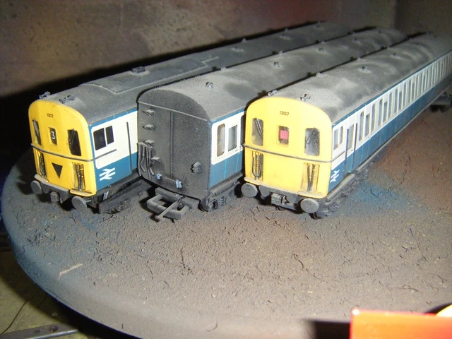 BRITANNIA PACIFIC MODELS class 207 demu weathered br blue oo scale ...