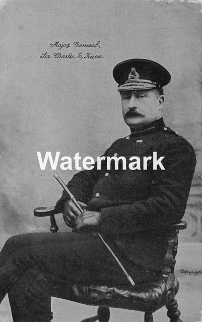 11048. BOER WAR. Major General Sir Charles Knox. Star Series. Posted ...