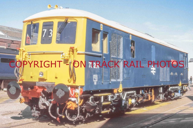 UK RAILWAY PHOTOGRAPH Of Class 73 73201. Rm73-471 £1.70 - PicClick UK