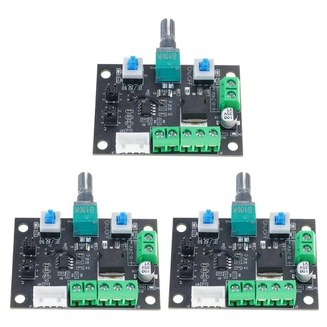 12V-24V PWM PULSE Stepper Motor Driver Controller Adjustable Speed ...