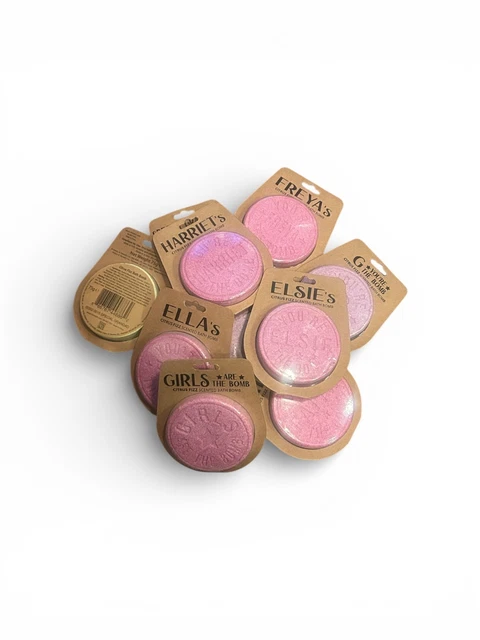 HISTORY & HERALDRY Pre-Personalised Scented Bath Bombs Joblot of 10 ...