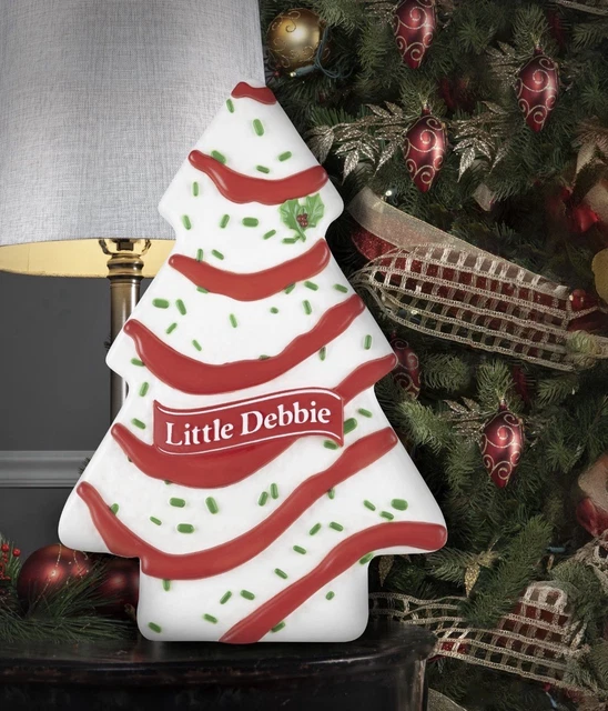 LITTLE DEBBIE CHRISTMAS Tree Cake Blow Mold 22' LED Lighted | New In Hand £77.83 - PicClick UK