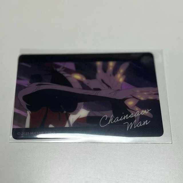 CHAINSAW MAN THE Movie: Reze Arc Trading Clear Card Bomb $47.68 ...