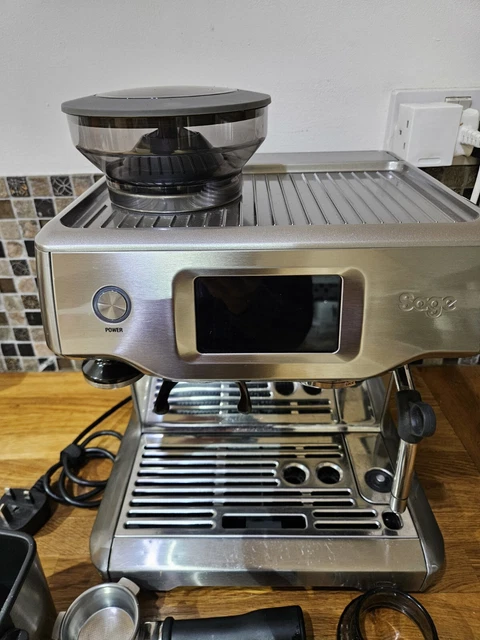 SAGE SES880BSS THE Barista Touch Coffee Machine, Stainless Steel Plus Extras £315.00 - PicClick UK