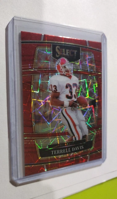TERRELL DAVIS 2022 Select Draft Picks Concours carrés rouges Prizm EUR ...